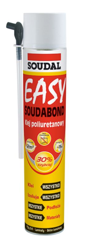 Klej Soudal Soudabond Easy do płyt g-k 750 ml | Majsterkowanie w Castoramie