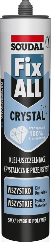 Klej-uszczelniacz Soudal Fix All Crystal 290 ml bezbarwny | Majsterkowanie w Castoramie