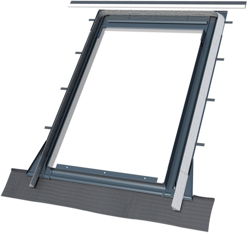 Kołnierz dachowy Okpol 78 x 118 cm H9 szary | Majsterkowanie w Castoramie