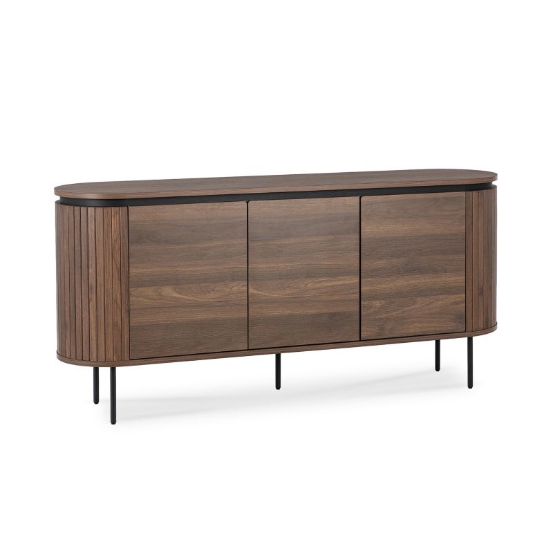 Komoda Mebel Elite Duża Z Lamelami Drewniana Loft Do Salonu Sypialni ...