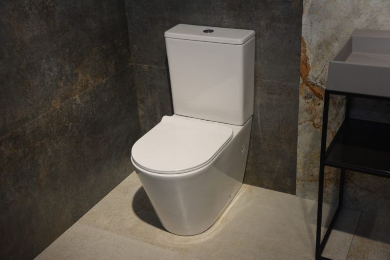 Kompakt WC Domotechnika Rimless 81,5x38,5x63cm z deską Slim Soft Close 1szt