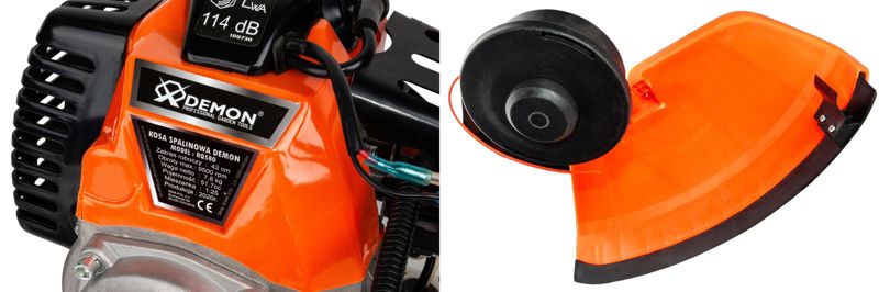 Kosa spalinowa podkaszarka DEMON RQ580 5.2 do trawy 1 szt