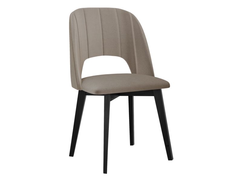 Krzesło MIRJAN 24 tapicerowane Monti IV Pik prosty czarny/khaki beż 1 szt. | Majsterkowanie w ...