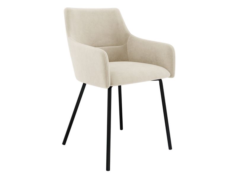 Krzesło MIRJAN 24 tapicerowane Vito śmietankowy 1 szt. | Majsterkowanie w Castoramie