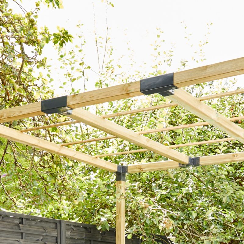 Łącznik T do kantówek Blooma metalowy 9 x 9 cm | Majsterkowanie w ...