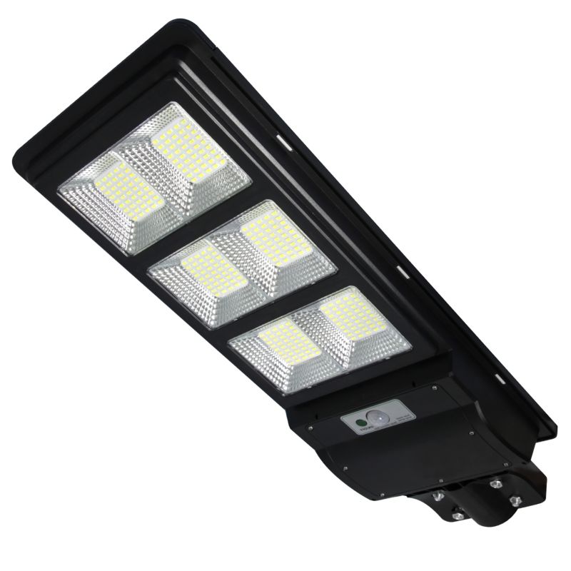 Lampa LED solarna uliczna MasterLED 270W IP65 6000K z czujnikiem PIR i ...