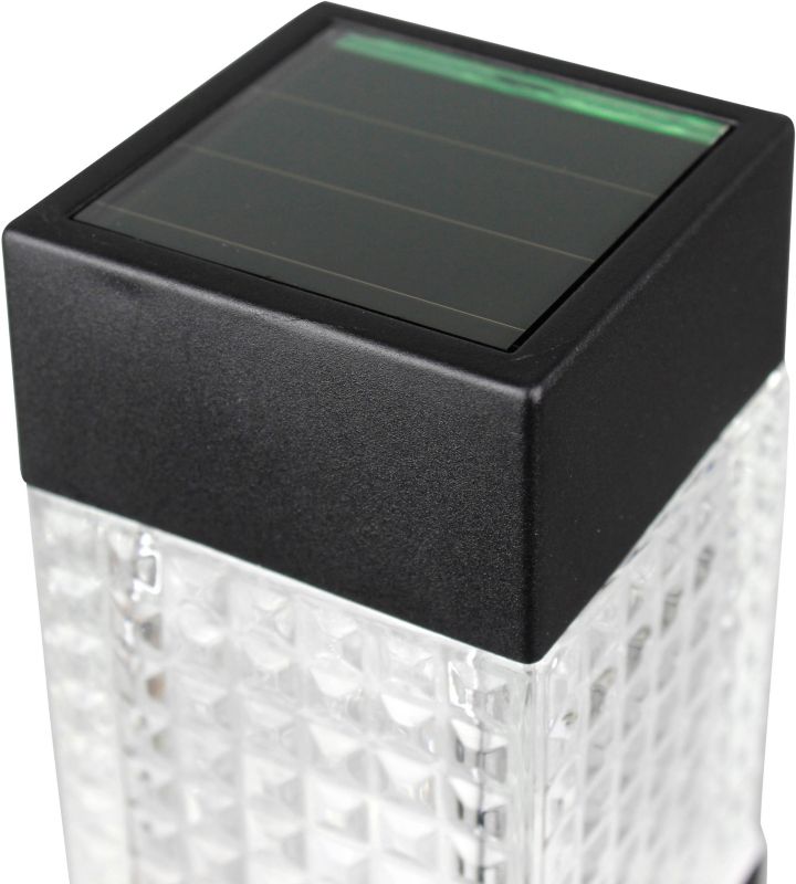 Lampa ogrodowa solarna Blooma 20 lm 7500 K czarna
