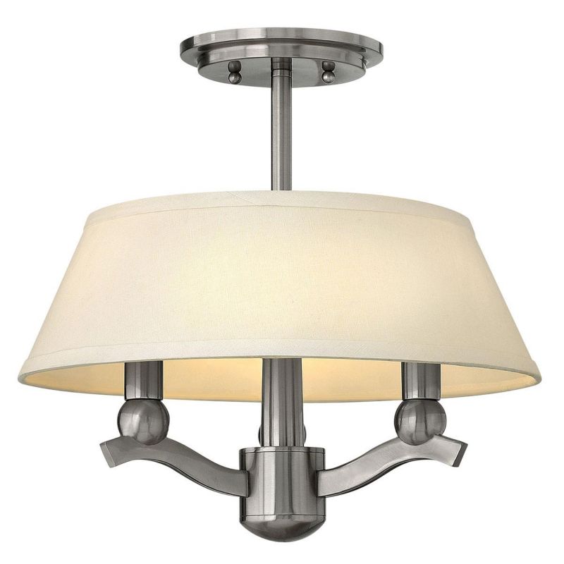 Lampa sufitowa Hinkley Whitney (Hk) szczotkowany nikiel wym: 205 x 38,1 ...