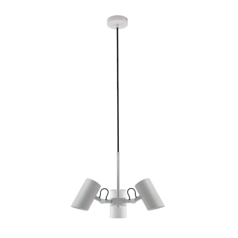 Lampa sufitowa Kanlux Agzar biała wym: 178 x 40 x 40 cm 3xE14 x 5W 1 szt. | Majsterkowanie w ...
