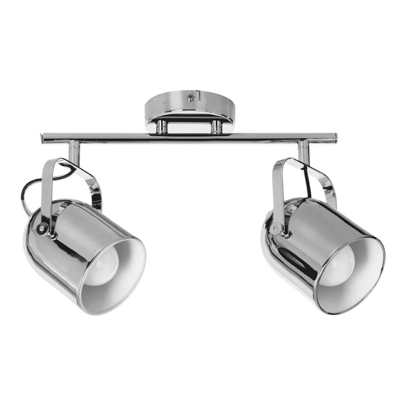 Lampa Sufitowa SPOT Light 2xE27 Max.60W Subtelny Chrom w Klasycznym ...