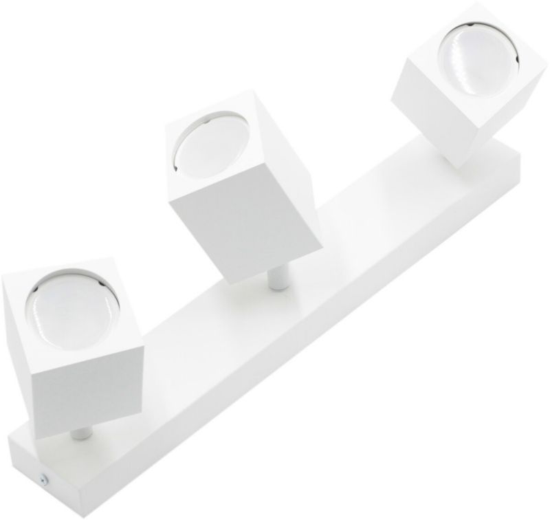 Lampa sufitowa wisząca IdeaLED Quantus 5301 biała listwa 3xGU10 x 40W 1 ...