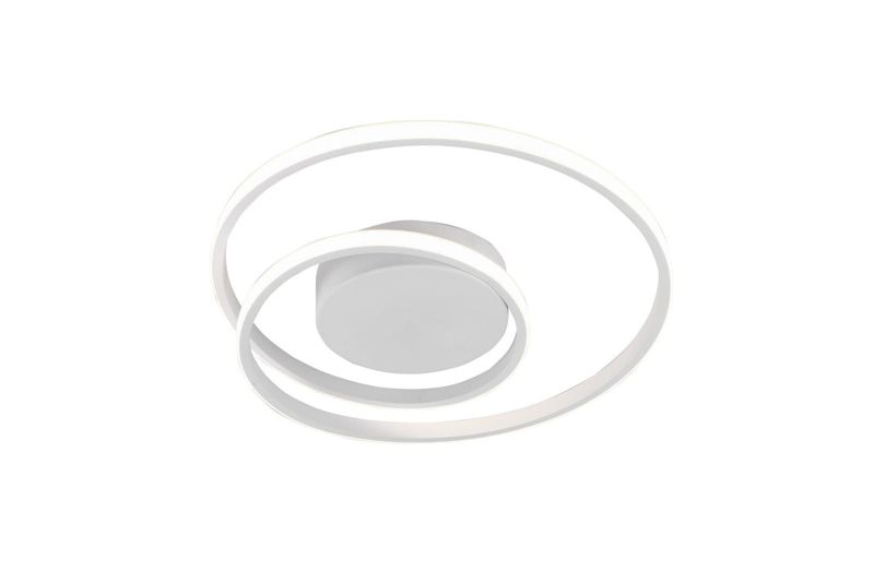 Lampa sufitowa wisząca RL Zibal 2113 biała nowoczesna wbudowany LED 22W ...