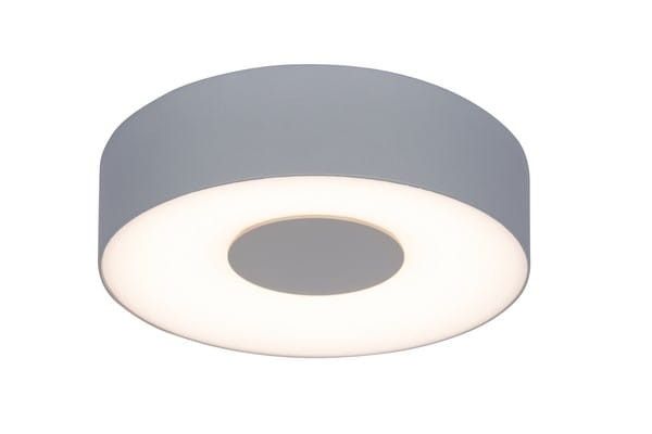 Lampa sufitowa zewnętrzna Lutec Ublo szaro-biała LED 8W 3000K 420lm ...