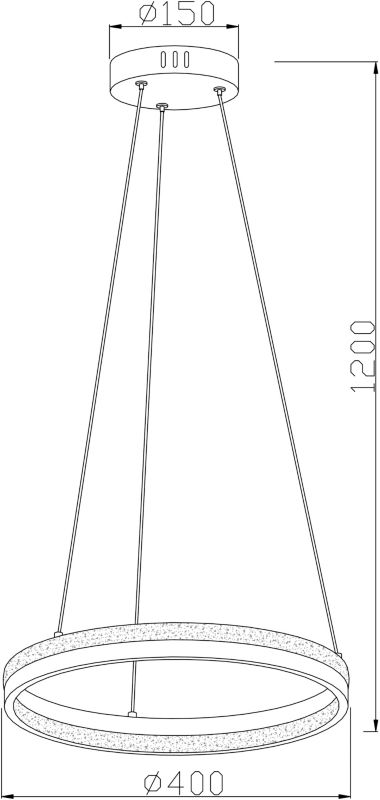 Lampa wisząca Proxima 2400 lm 3000 - 4000 K czarna | Majsterkowanie w ...