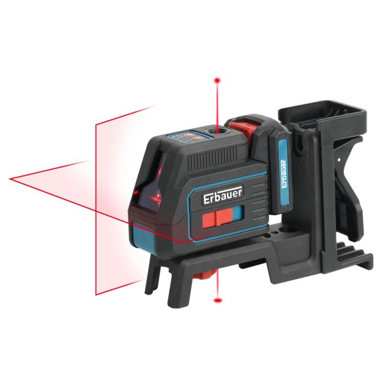 Laser krzyżowy Erbauer 360° 20 m | Majsterkowanie w Castoramie