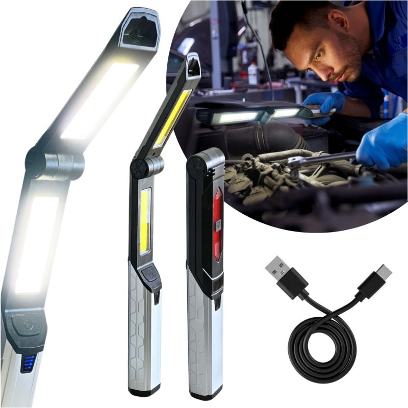 Latarka warsztatowa akumulatorowa 4w1 Blixtar B-W-HANDY-LIGHT-FOLD IPX4 ...