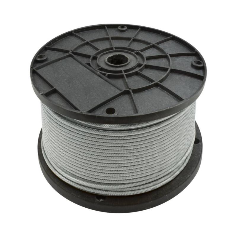 Lina stalowa ocynkowana Stahl PCV konstrukcja 6x7 4 mm x 1 mb | Majsterkowanie w Castoramie