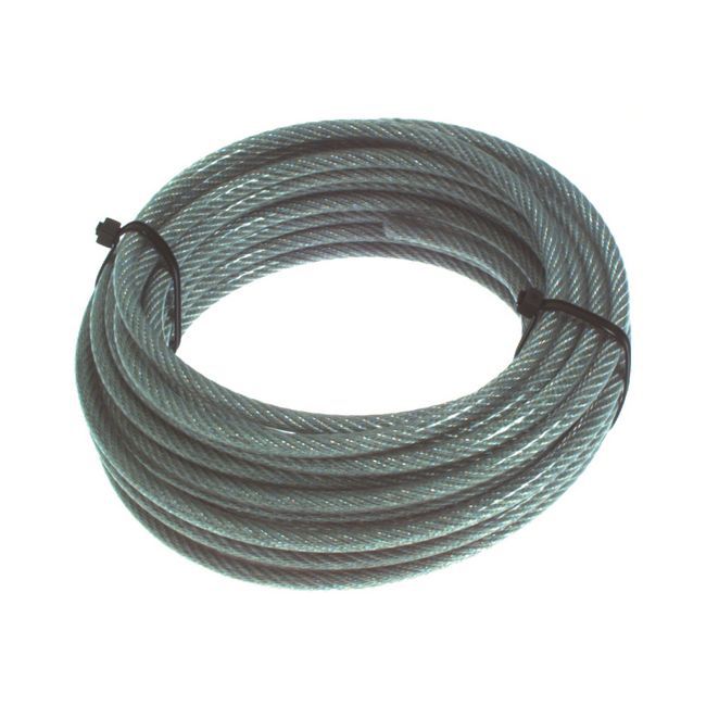 Lina stalowa ocynkowana Stahl PCV konstrukcja 6x7 4 mm x 1 mb | Majsterkowanie w Castoramie