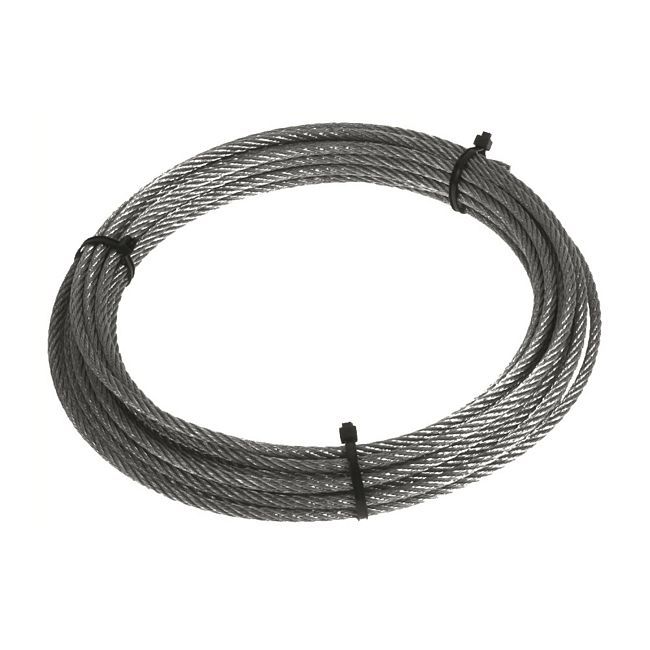 Lina stalowa Stahl ocynkowana konstrukcja 6x7 3 mm x 1 mb | Majsterkowanie w Castoramie