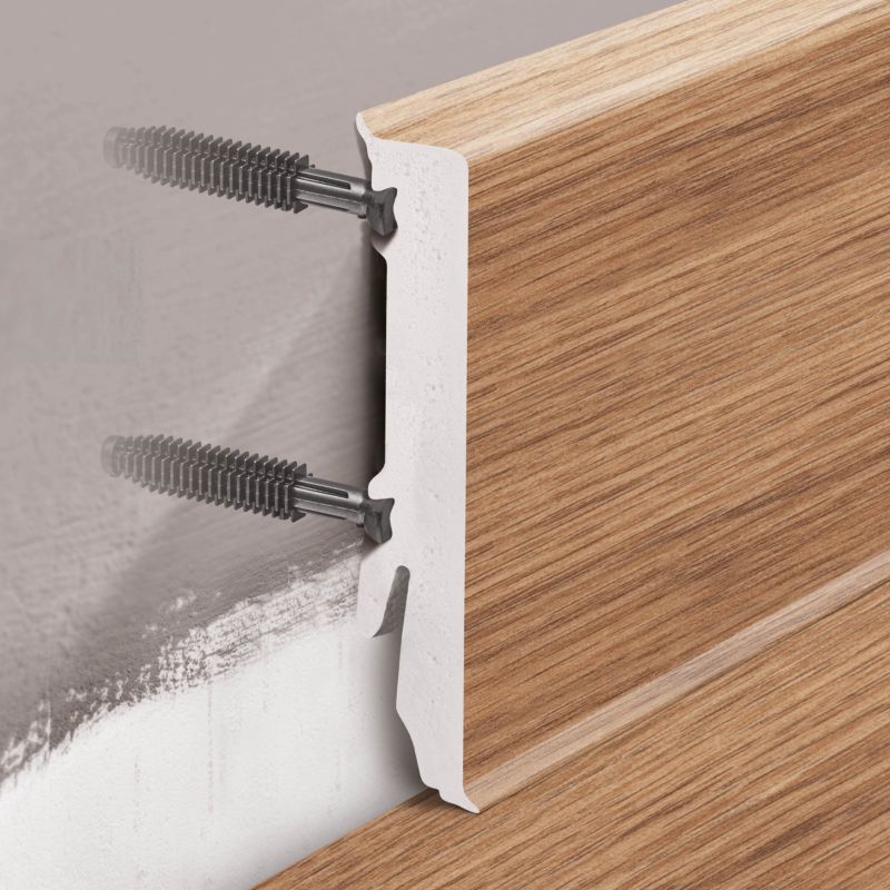 Listwa przypodłogowa PCV GoodHome Apus decor 40 | Majsterkowanie w ...