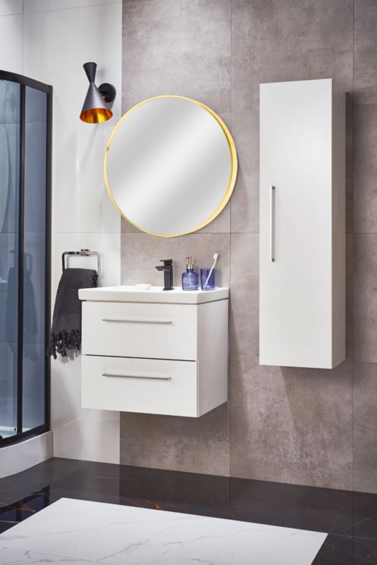 Lustro okrągłe Dubiel Vitrum Nico 70 cm w ramie złote | Majsterkowanie ... Lustro okrągłe Dubiel Vitrum Nico 70 cm w ramie złote | Majsterkowanie ...