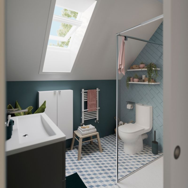 Lustro prostokątne Cooke&Lewis Colwell 70 x 50 cm z oświetleniem LED