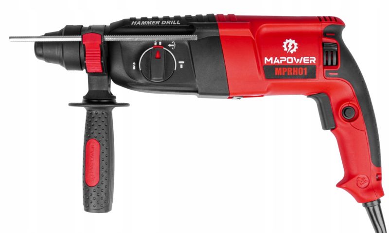 Młotowiertarka MAPOWER 1050W SDS Plus 3.2J 1 kpl. | Majsterkowanie w ...