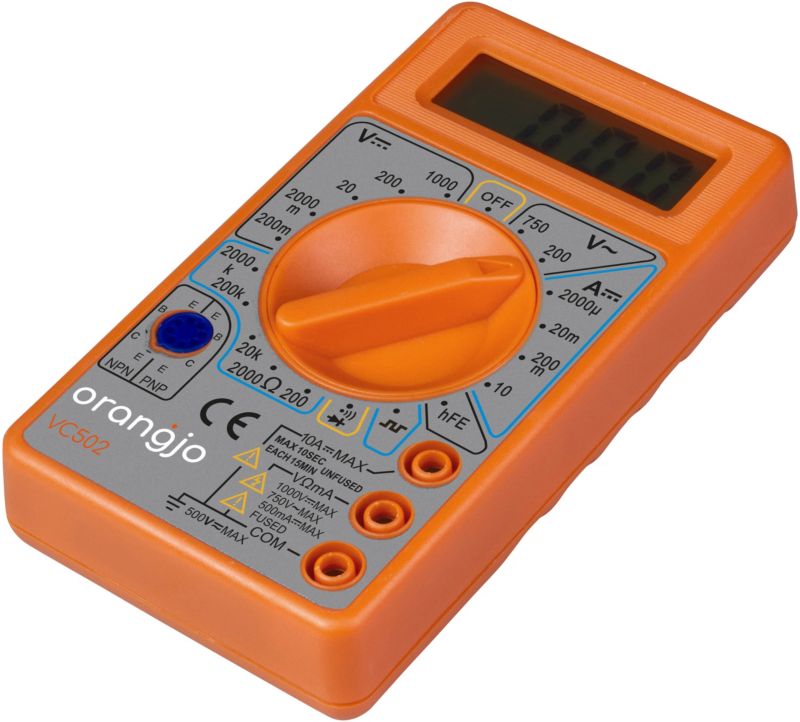 Miernik cyfrowy Dpm z buzzerem VC502