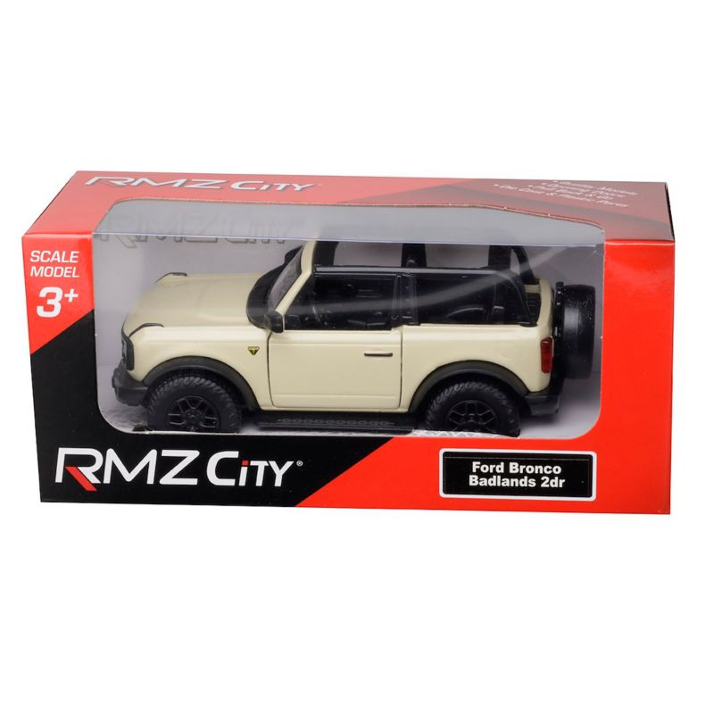 Model 1:36 RMZ Ford Bronco Badlands 2023 - Open Top, kremowy, Carmotion ...