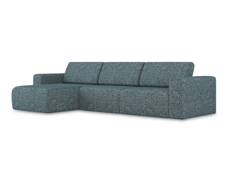 Modułowa sofa 4-osobowa LaMiaSofa CASERTA z tkaniny strukturalnej ...