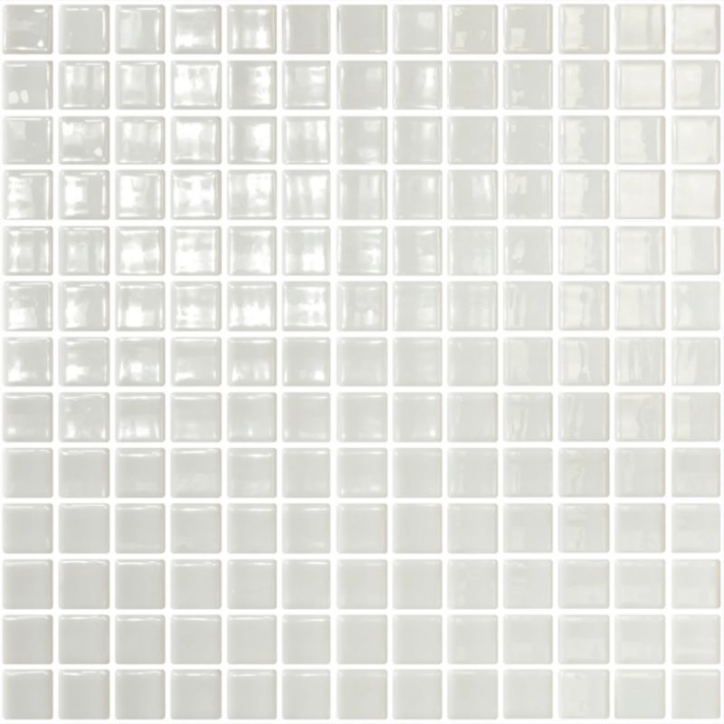 Mozaika basenowa Liso Blanco Połysk 33.4 x 33.4 cm 1 szt.