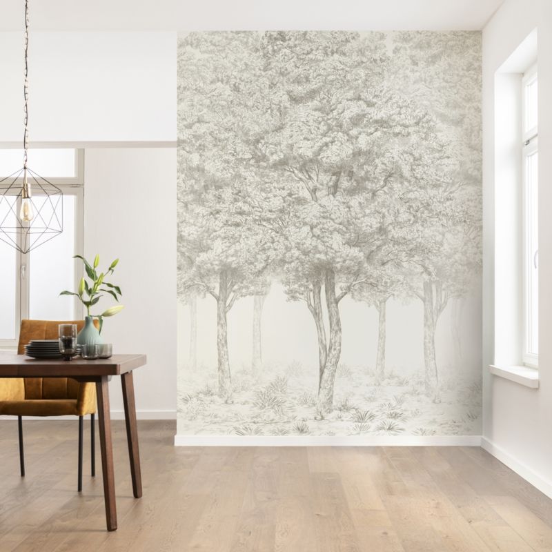 Mural winylowy na flizelinie GoodHome Sunste drzewa | Majsterkowanie w ...
