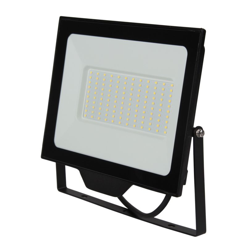 Naświetlacz LED MasterLED Neves 100W IP65 4500K neutralna biel czarny 1 szt. | Majsterkowanie w ...