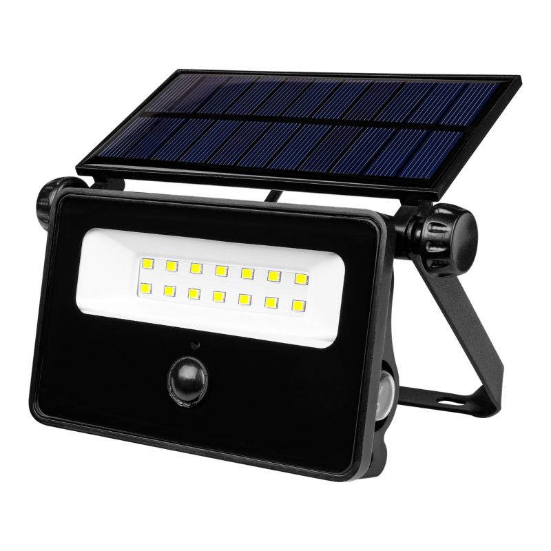 Naświetlacz LED MasterLED Polos solarny 20W IP54 4500K neutralna biel z ...