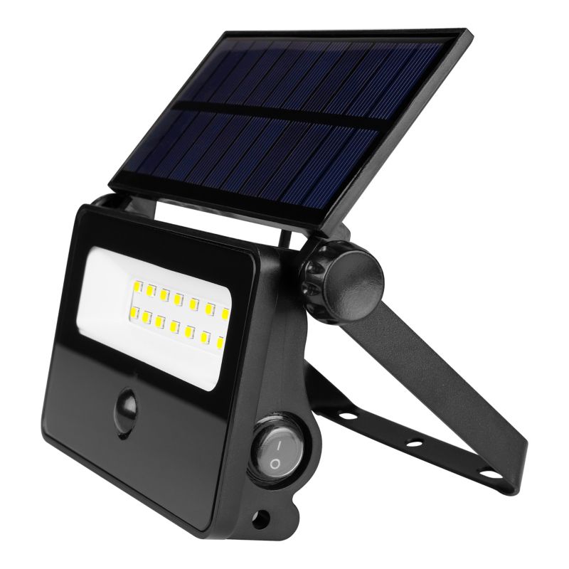 Naświetlacz LED MasterLED Polos solarny 20W IP54 4500K neutralna biel z ...