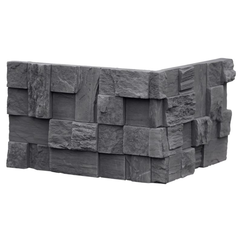 Narożniki Max-Stonr LUGANO Graphite - Kamień gipsowy grafit płytka - 1 ...