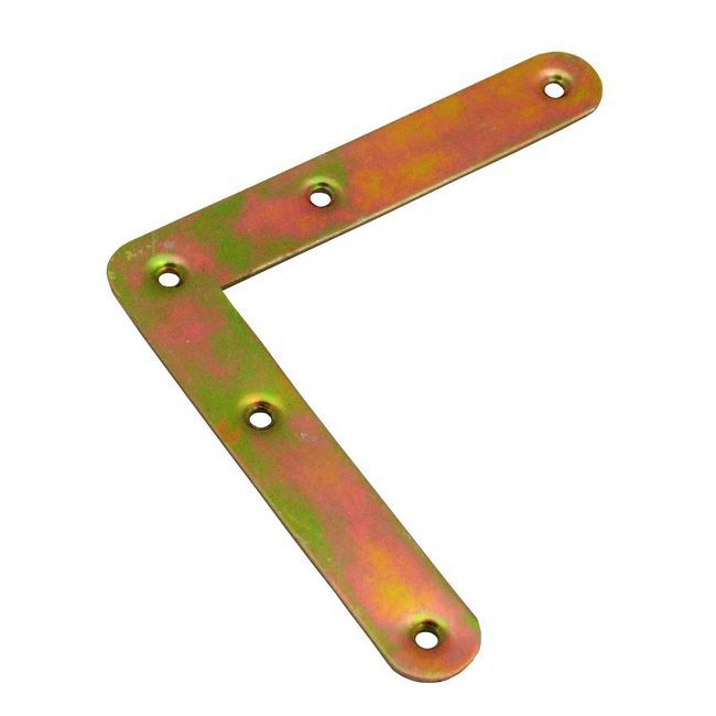 Narożnik wąski 17 x 100 x 100 mm ocynk żółty | Majsterkowanie w Castoramie