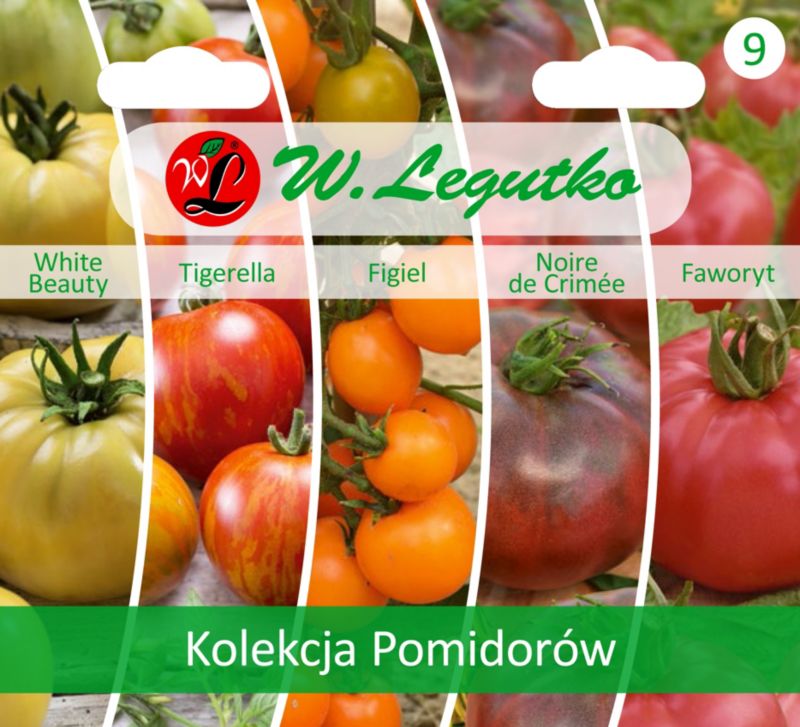 Nasiona kolekcja pomidorów