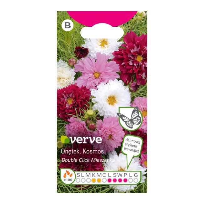 Nasiona kosmos Double Click Verve mix | Majsterkowanie w Castoramie