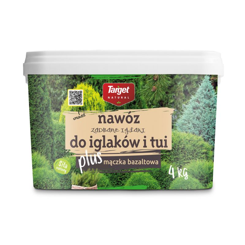 Nawóz do iglaków Target z mączką bazaltową 4 kg | Majsterkowanie w Castoramie