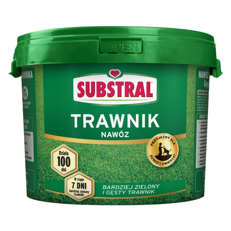 Nawóz do trawnika Substral 100 dni 9,5 kg | Majsterkowanie w Castoramie