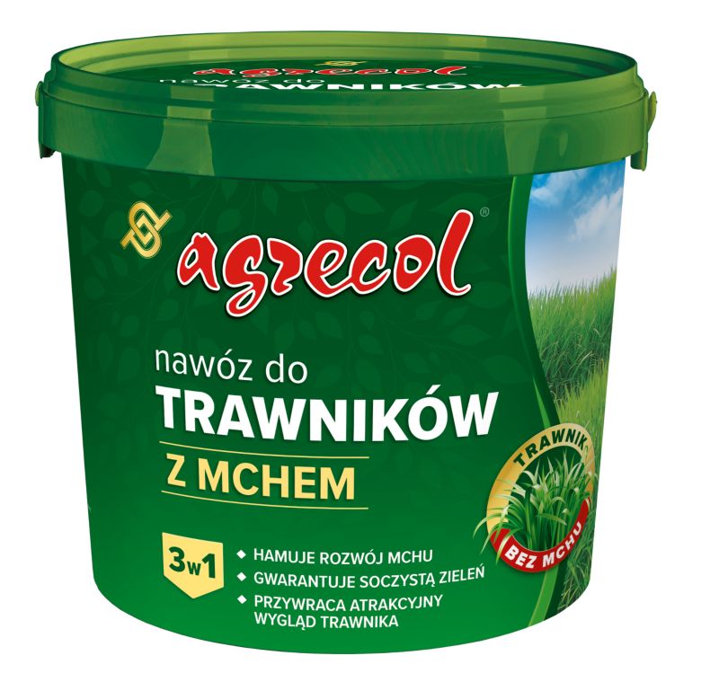 Nawóz do trawników na mech Agrecol 7 kg | Majsterkowanie w Castoramie