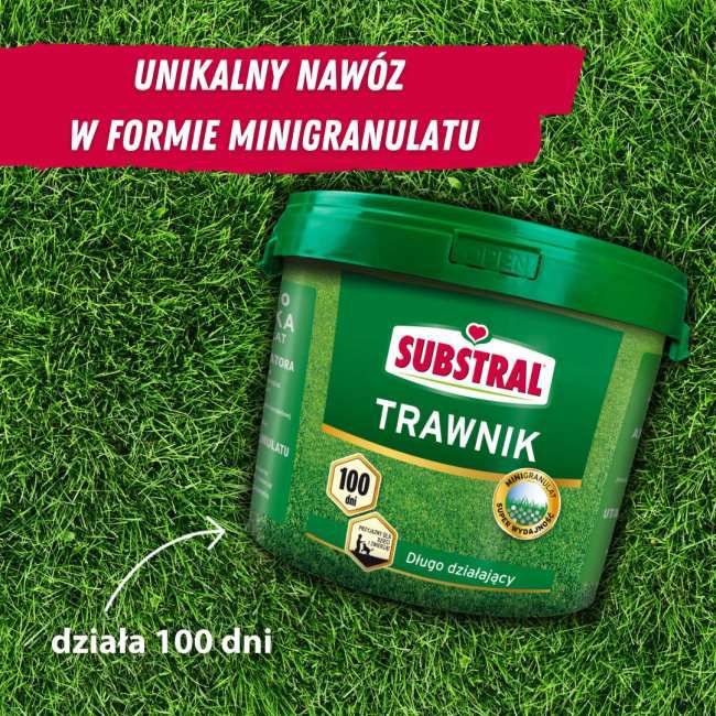 Nawóz do trawników Substral 100 dni 5 kg | Majsterkowanie w Castoramie