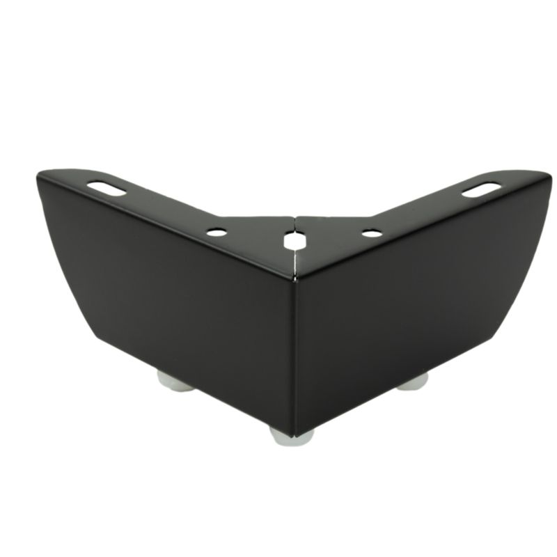 Noga meblowa B&B Narożna czarny mat wysokość 5,5 cm 1szt ...