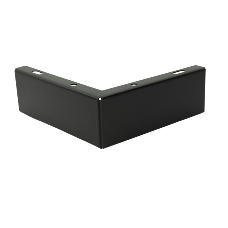 Noga meblowa B&B Narożna czarny mat wysokość 5,5 cm 1szt ...