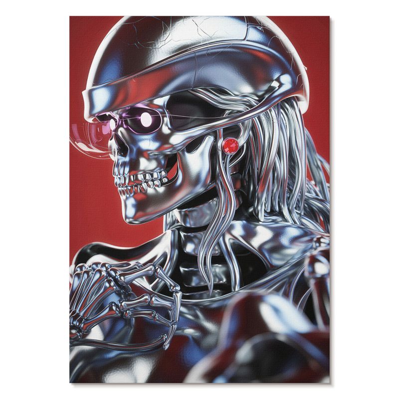 Nowoczesny Plakat na Płótnie Tulup 29,7x42 cm (A3) Robotyczna wizja Do ...