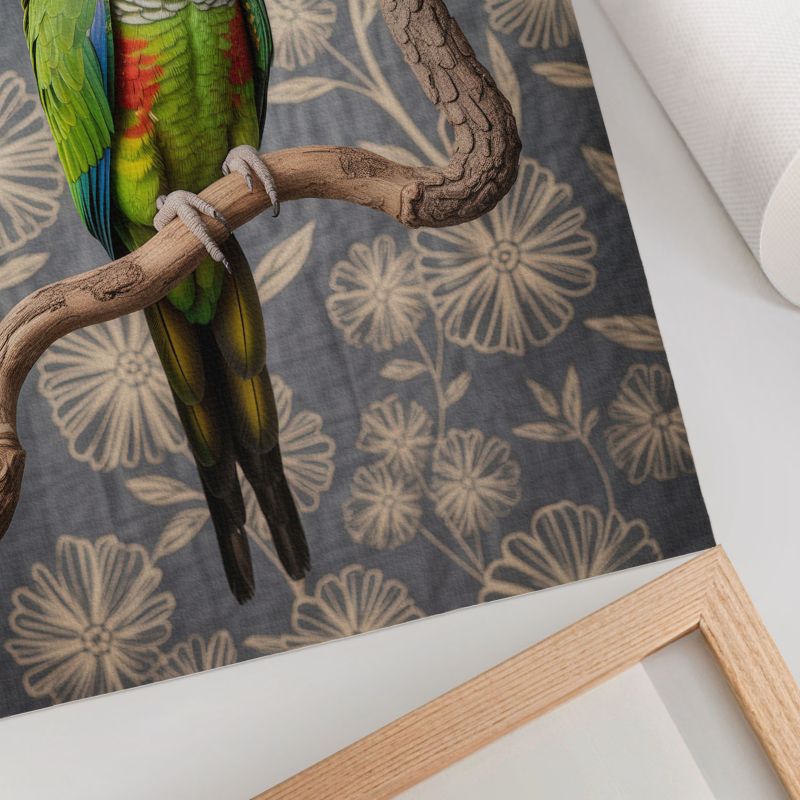 Nowoczesny Plakat na Płótnie Tulup 42x59,4 cm (A2) Kolorowa papuga Do ...