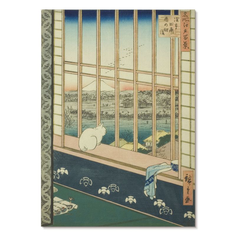 Nowoczesny Plakat na Płótnie Tulup 59,4,x84 cm (A1) Pola ryżowe Asakusa ...