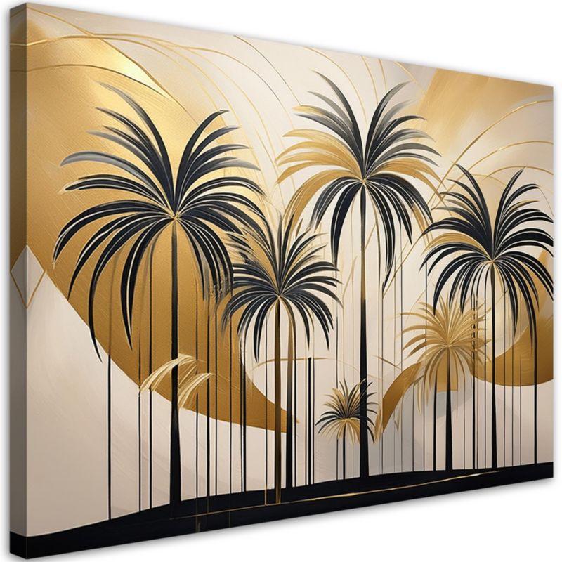 Obraz do salonu Feeby Palmy Tropikalne Rośliny Botaniczne 100x70 cm ...