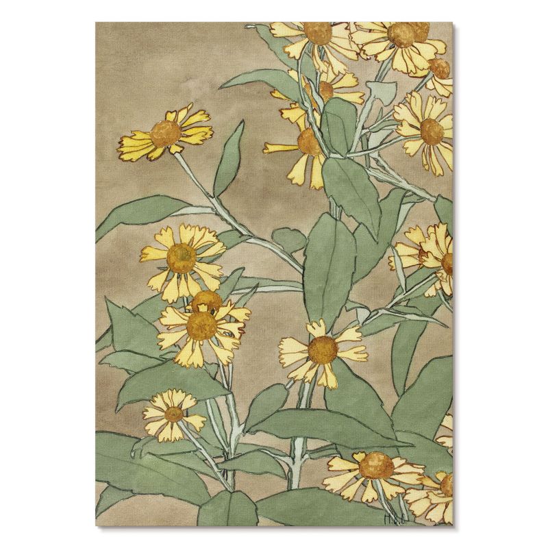 Obraz Plakat Canvas Tulup 21x29,7 cm (A4) Stokrotki Do sypialni, salonu ...